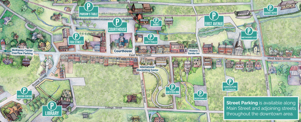 Parking in Jonesborough - Town of Jonesborough, Tennessee